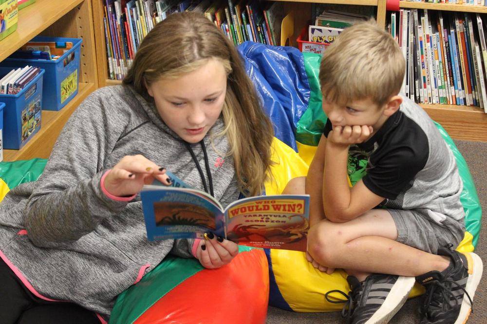 Reading Buddies | Bulls Gap School